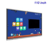 China Android 4K LCD Interactive Flat Panel Classroom 110 inch Intelligent Interactive Panel for sale