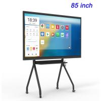 China ZXTLCD 85 Inch Interactive Panel Multi Touch Android 11.0 Smart Interactive Flat Panel Price for sale
