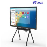 China ZXTLCD 85 Inch Interactive Panel Multi Touch Android 11.0 Smart Interactive Flat Panel Price for sale