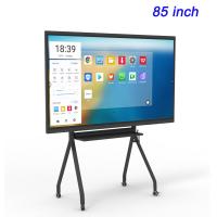 China ZXTLCD 85 Inch Interactive Panel Multi Touch Android 11.0 Smart Interactive Flat Panel Price for sale