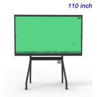 China 110 inch LCD board smart Interactive Flat Panel smart board for classroom for sale