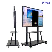 China 65 inch Interactive Smart Board Display with Stylus or Finger Touch for Education for sale