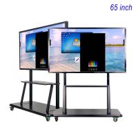 China 65 inch Interactive Smart Board Display with Stylus or Finger Touch for Education for sale