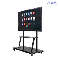 China 75 inch 4K Smart Flat Panel smart board interactive whiteboard price for Classroom and Education for sale