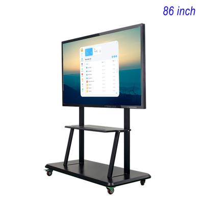 China 4K 3840*2160 Resolution 86 Inch Smart Board interactive whiteboards for schools for sale