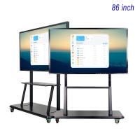 China 4K 3840*2160 Resolution 86 Inch Smart Board interactive whiteboards for schools for sale