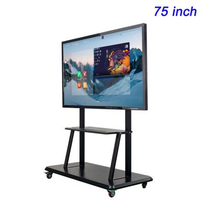 China Smart Board 75 inch 4K Intelligent Interactive Flat Panel For Teaching for sale