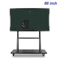 China Pen Touch 4K Smart Board Dual OS 86 interactive flat panel display For Teaching for sale