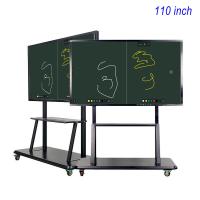 China 110 inch 4K 3840*2160 Touch Screen Classroom Board Ultra HD smart board for teaching for sale
