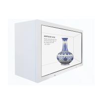 China 43 inch UHD Interactive Translucent LCD Display Android & WiFi Transparent LCD Box for sale