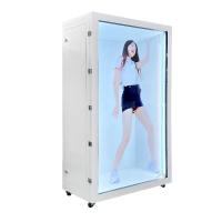 China 85 inch Museums & Exhibitions LCD See Through Box transparent advertising display manufacturer for sale