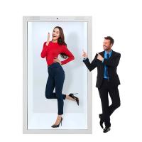 China Develop A Custom 98-inch 4K Transparent LCD Showcase Cabinet For Large Exhibits for sale
