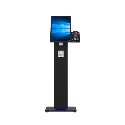 China 21.5 Inch Windows Interactive High efficiency KFC Self Service Kiosk for Retail and Hospitality for sale