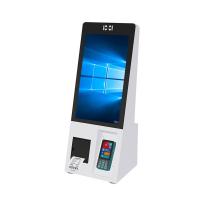 China 21.5 inch Windows Interactive Self-Service Food Ordering Kiosk System for Retail and Foodservice for sale