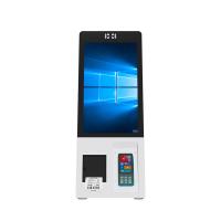 China 21.5 inch Windows Interactive Self-Service Food Ordering Kiosk System for Retail and Foodservice for sale