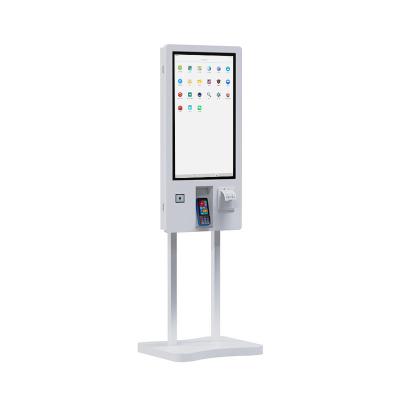 China 32 Inch Zero-interaction fast food kiosk ordering and payment machines provide a more comfortable ordering experience for sale