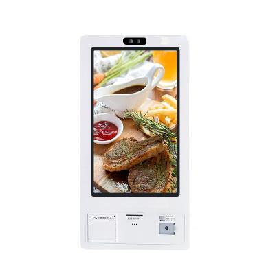 China 32 Inch Self-Service Interactive LCD Self Ordering Kiosk System for Restaurants and Retail Spaces for sale