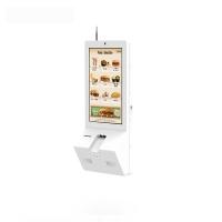 China 32-inch optional wall-mounted and floor-standing dual-screen self-service ordering and payment machine for unmanned restaurants for sale