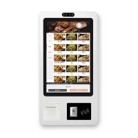 China 23.6-inch Unmanned Supermarket Clover Self Order Kiosk with Facial Recognition Payment Checkout for sale