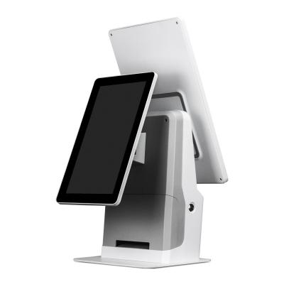 China 15.6-inch Desktop Self-Service Checkout and Ordering Machine for Retail Convenience Stores and Supermarkets with POS Machine for sale
