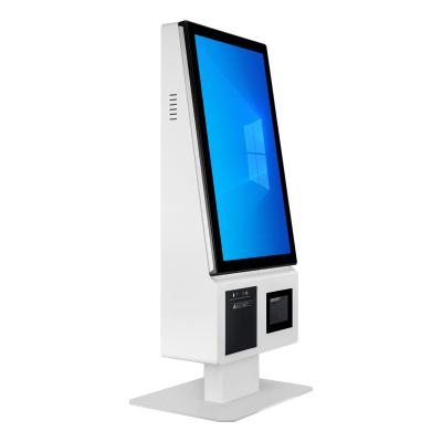 China 21.5 Inch Customer Service Touchscreen Food service Restaurant Self Service Ordering Kiosk for sale