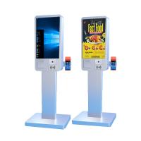 China 15.6 inch Foodservice Interactive Burger King Self Order Kiosk Touch Screen Interactive Kiosk for sale