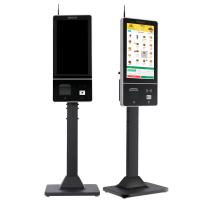 China Smart Self Ordering Kiosk 32 inch Kiosks In Fast Food Restaurants For Retail QSR for sale