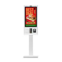 China Self Service Interactive Ordering Station Automated Fast Food Kiosk For Retail for sale