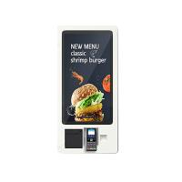 China 23.6-inch 24-hour Unmanned Self-service Ordering Machine Supports QR Code and Card Payment and Comes with a Receipt Printer. for sale