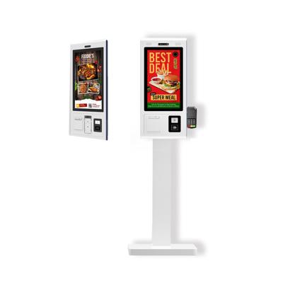 China 21.5 inch High-Performance Food Ordering Kiosk Machine With Dual-Screen Display for Enhanced Interaction for sale