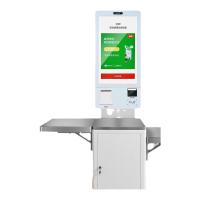 China 21.5 Inch Compact Self-Ordering Kiosk with Facial Recognition for Personalized Experiences for sale