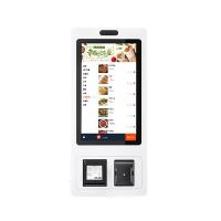 China 32 inch Compact Fast Food Self Service with Integrated Thermal Label Printing for sale