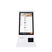 China 32 inch Compact Fast Food Self Service with Integrated Thermal Label Printing for sale