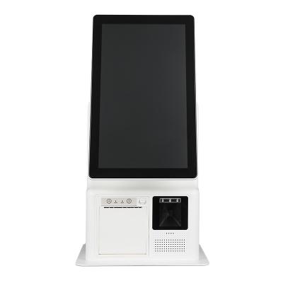 China 15.8 Inch High Capacity Kiosk Fast Food  Self Service Kiosk For Restaurants for sale