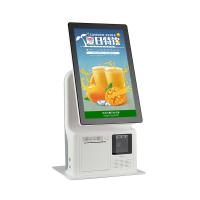 China 15.8 Inch High Capacity Kiosk Fast Food  Self Service Kiosk For Restaurants for sale