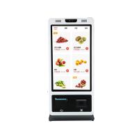 China 21.5 Inch Heated Display Self Ordering Kiosk Restaurant Pos Kiosk For Cold Climate for sale