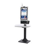 China 21.5 Inch Heated Display Self Ordering Kiosk Restaurant Pos Kiosk For Cold Climate for sale
