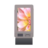 China 21.5-inch Simplified Operation Standardized Supermarket Self-checkout Machine with Receipt Printer for sale
