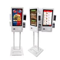 China 32-inch Dual-Screen Ultra-Thin Self-Service Ordering Touch Screen All-in-one Machine with Gesture Control for sale
