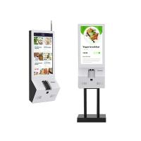 China 32-inch Dual-Screen Ultra-Thin Self-Service Ordering Touch Screen All-in-one Machine with Gesture Control for sale