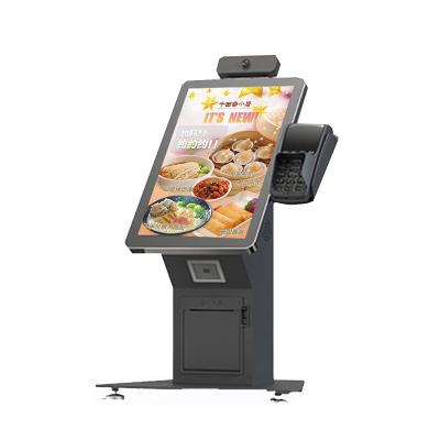 China A Compact 15.6-inch Desktop Smart Ordering Terminal with Intelligent Features is Suitable For Milk Tea Shops and Community Fast Food Restaurants for sale