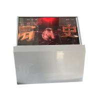 China 77 inch Ultra HD Transparent OLED Touch Screen Kiosk Signage See Through OLED Screen for sale