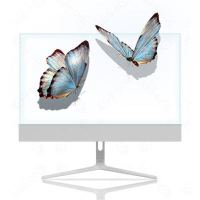 China 30 inch Desktop Dual OS See Through Clear Oled Screen LG Transparent TV Screens for sale