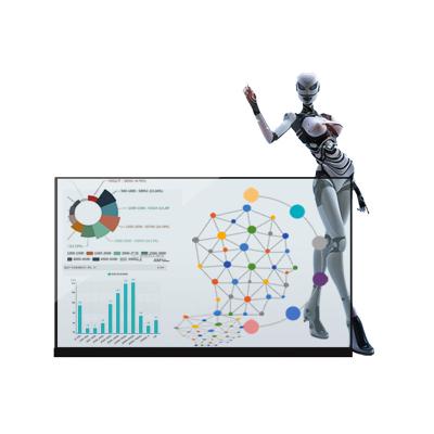China UHD Transparent OLED Display Small See-Through OLED Multi-Touch Screen for sale