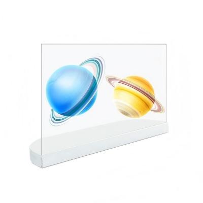 China Android Operating System See Through Display Custom 55 Inch AR OLED Transparent Display for Store Mall Exhibition Museums for sale