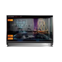 China 55 Inch Transparent TV OLED Dispaly 1920*1080 Color Customizable for Advertising Showcase for sale