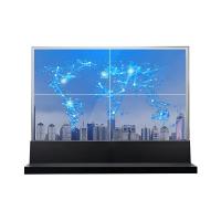 China 2×2 Splicing Transparent OLED Display Advertising Player Aluminum Alloy Frame High-Brightness 4K for sale