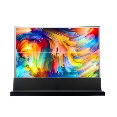 China 2×2 Splicing Transparent OLED Display Advertising Player Aluminum Alloy Frame High-Brightness 4K for sale