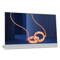 China 30 Inch 4K Transparent OLED Display Manufacturers Flexible Oled Advertising Touch Screen Panel Glass for sale