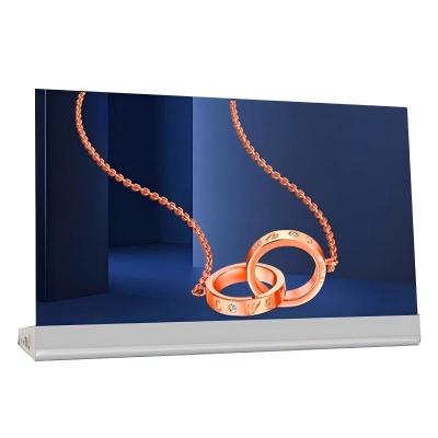 China 30 Inch 4K Transparent OLED Display Manufacturers Flexible Oled Advertising Touch Screen Panel Glass for sale